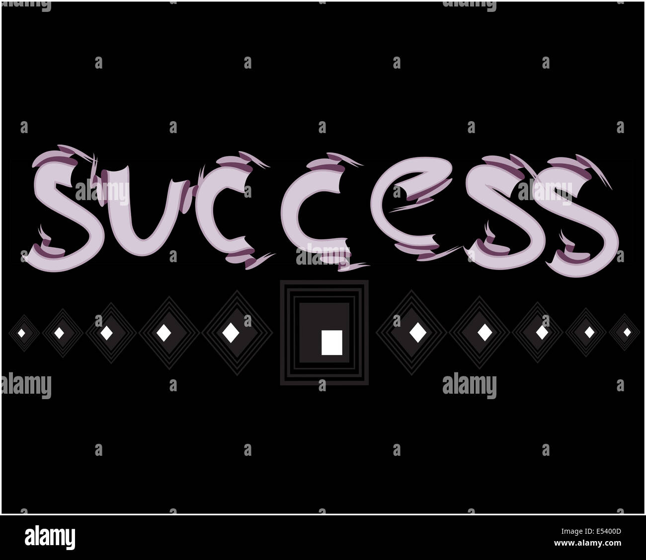 abstract magic success text on a black background Stock Photo - Alamy