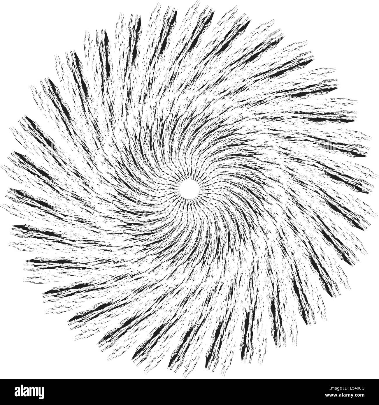 abstract magic black twirl on a white background Stock Photo - Alamy