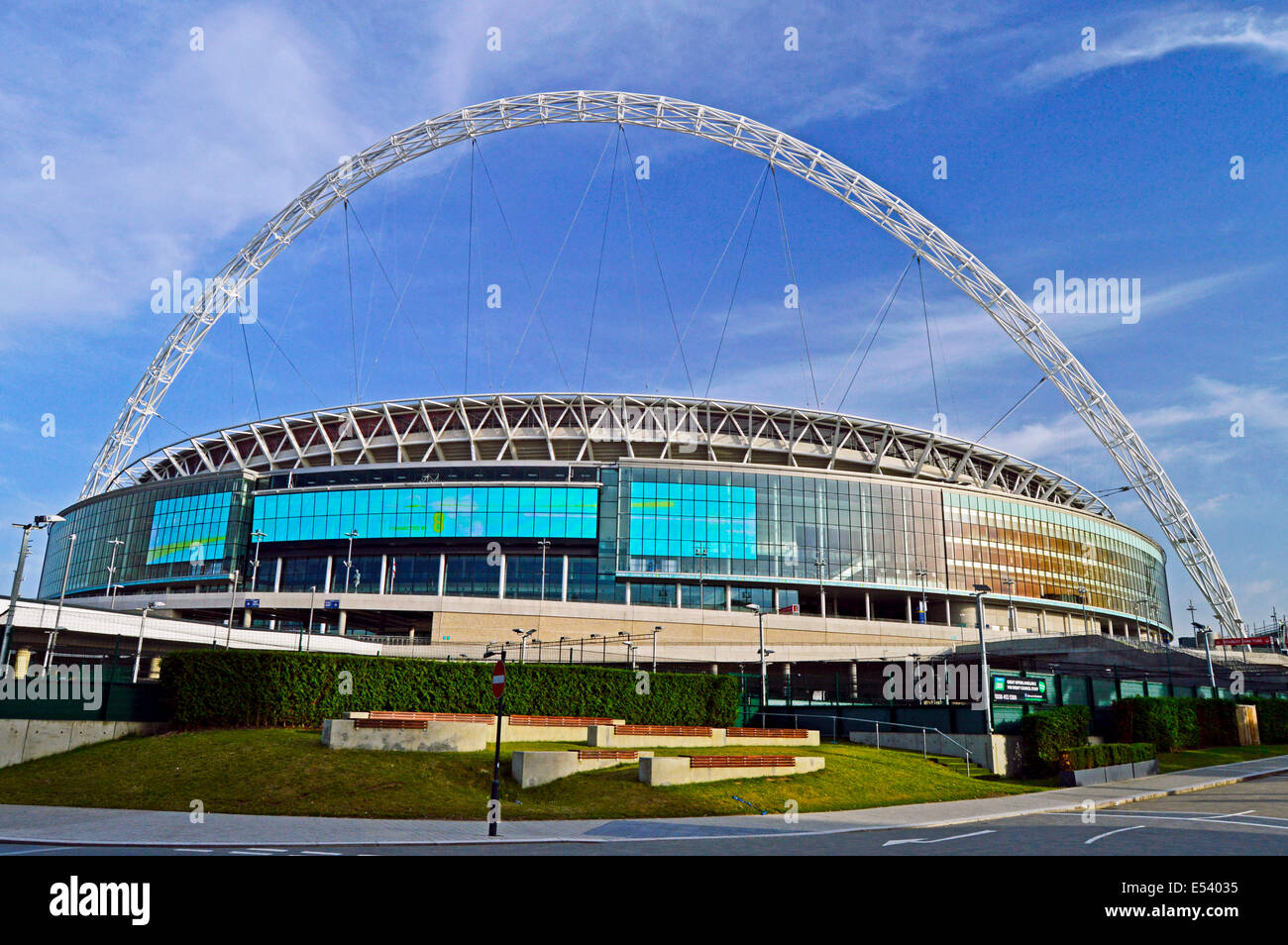 The Wembley Stadium, London Borough of Brent, London, England, United ...