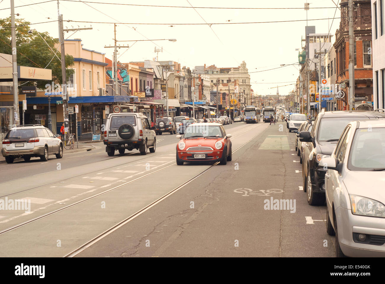 Fitzroy melbourne australia street hi-res stock photography and images ...