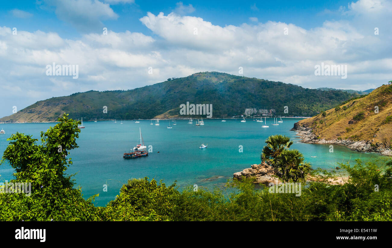 Beautiful view of Phuket island from viewpoint Stock Photo - Alamy
