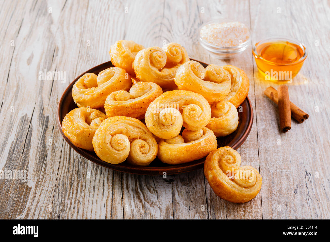 curls puff pastry Stock Photo - Alamy