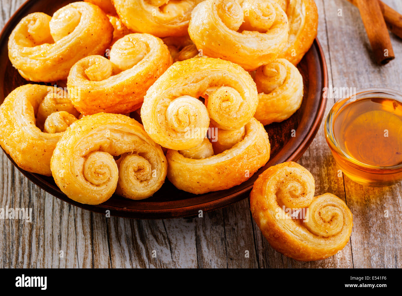 curls puff pastry Stock Photo - Alamy