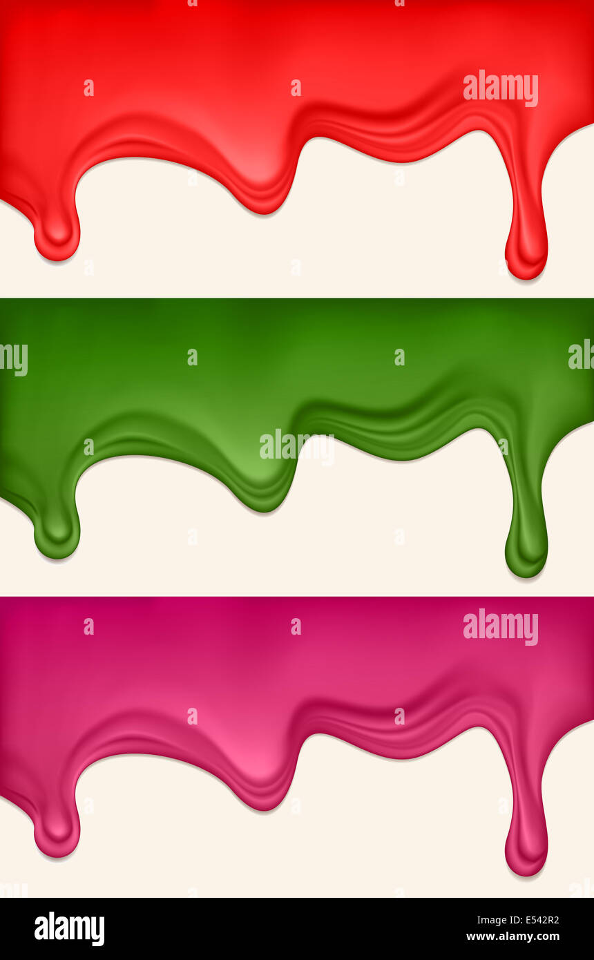 Melted paint hi-res stock photography and images - Alamy