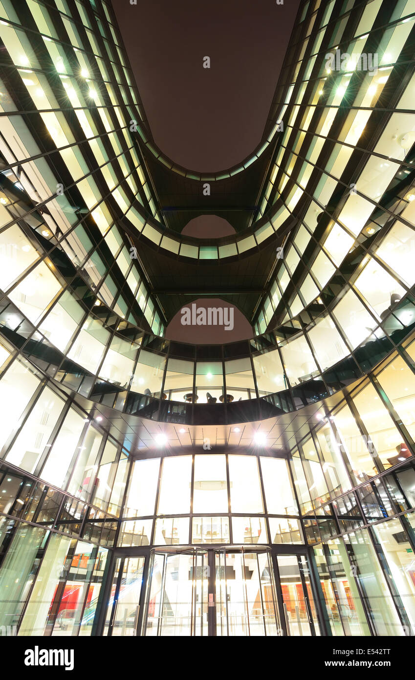 LONDON, UK - SEP 27: PWC building in business district on September 27 ...
