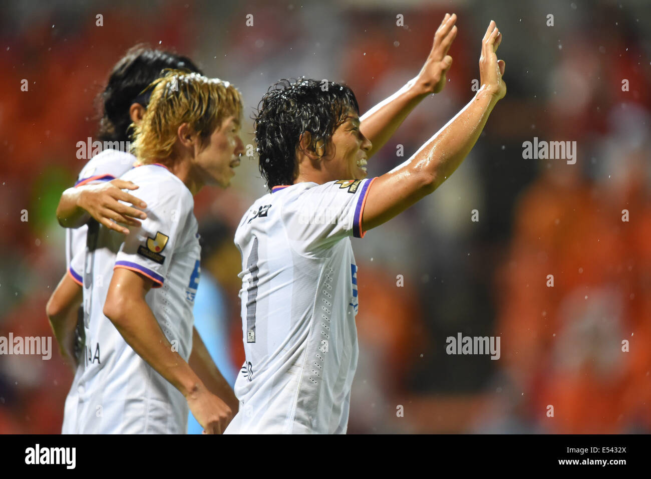 NACK5 Stadium Omiya, Saitama, Japan. 19th July, 2014. Hisato Sato (Sanfrecce), Football /Soccer ...
