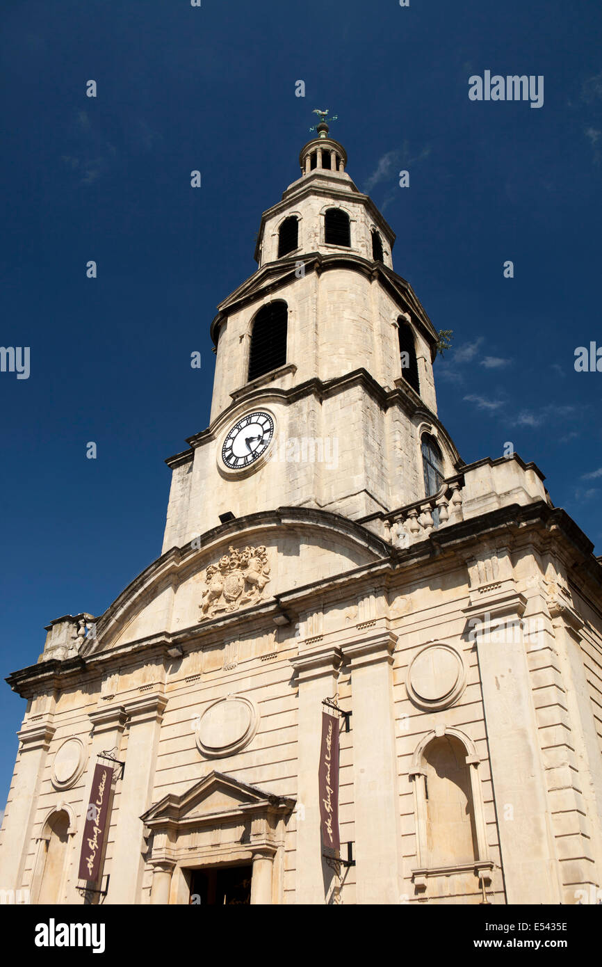 UK, England, Worcestershire, Worcester, The Cross, former St Nicholas ...
