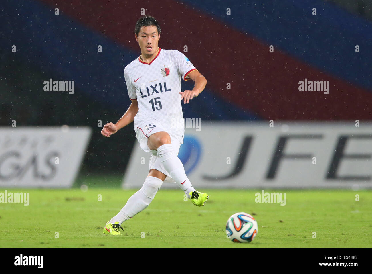 NACK5 Stadium Omiya, Saitama, Japan. 19th July, 2014. Gen Shoji (Antlers), Football /Soccer ...