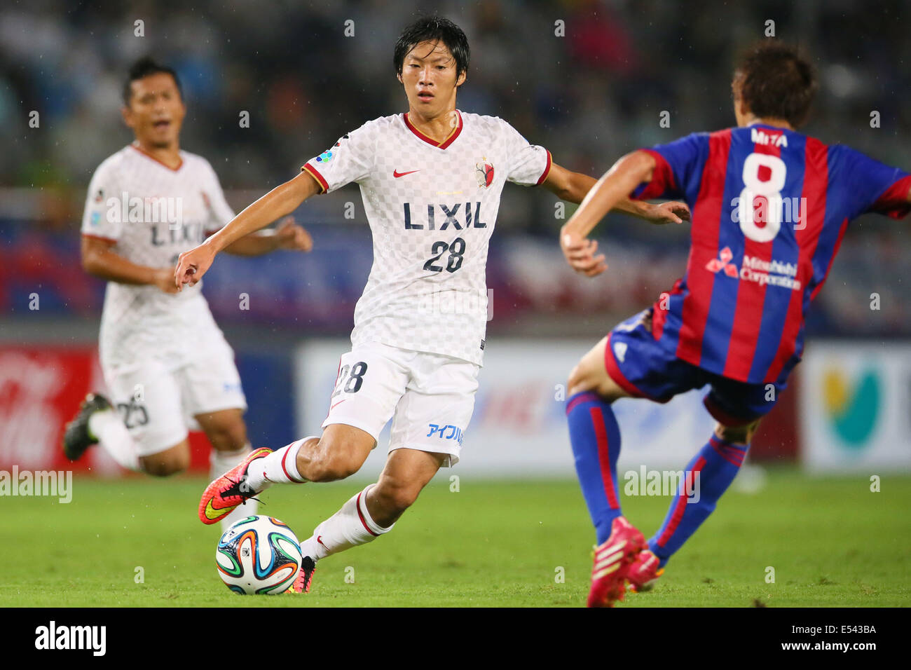 NACK5 Stadium Omiya, Saitama, Japan. 19th July, 2014. Shoma Doi (Antlers), Football /Soccer ...