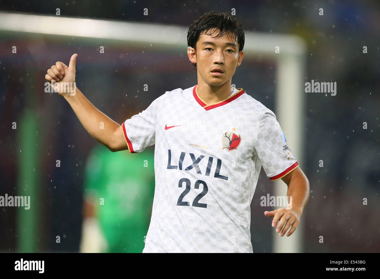 NACK5 Stadium Omiya, Saitama, Japan. 19th July, 2014. Daigo Nishi (Antlers), Football /Soccer ...