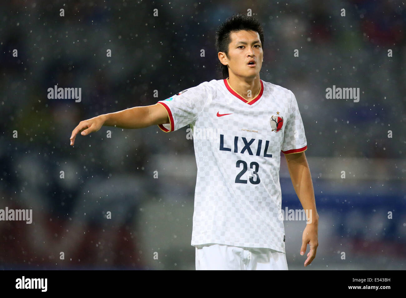NACK5 Stadium Omiya, Saitama, Japan. 19th July, 2014. Naomichi Ueda (Antlers), Football /Soccer ...