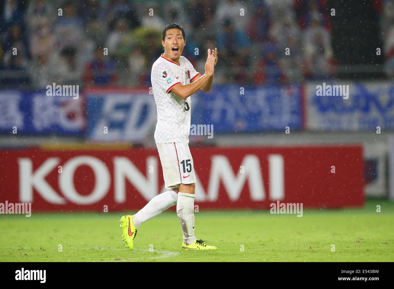 NACK5 Stadium Omiya, Saitama, Japan. 19th July, 2014. Gen Shoji (Antlers), Football /Soccer ...
