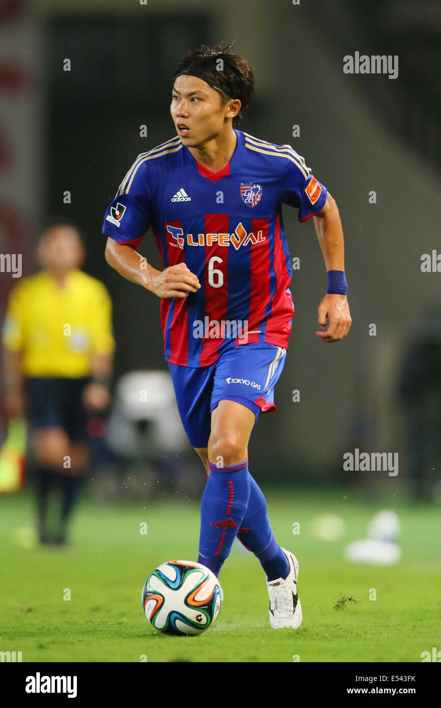 NACK5 Stadium Omiya, Saitama, Japan. 19th July, 2014. Kosuke Ota (FC Tokyo), Football /Soccer ...