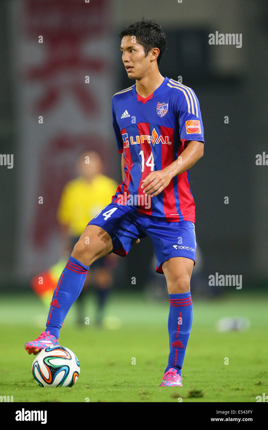 NACK5 Stadium Omiya, Saitama, Japan. 19th July, 2014. Yoshinori Muto (FC Tokyo), Football ...