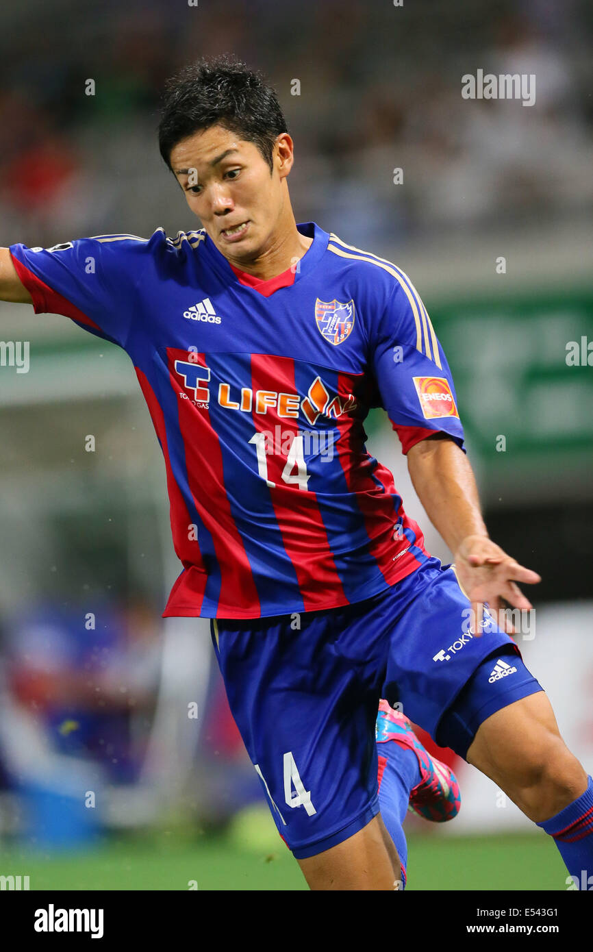 NACK5 Stadium Omiya, Saitama, Japan. 19th July, 2014. Yoshinori Muto (FC Tokyo), Football ...