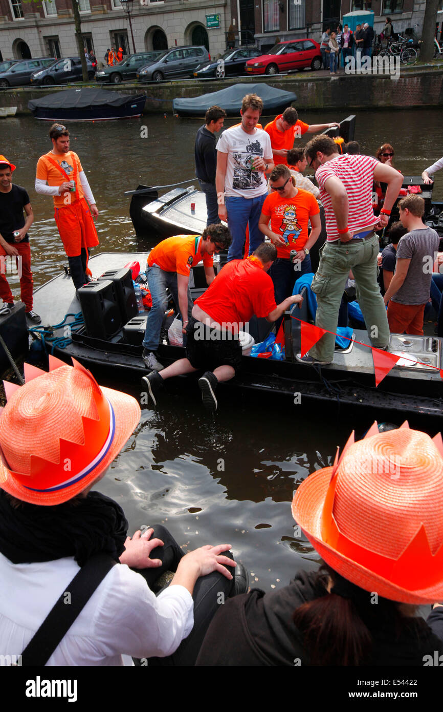 kings day , amsterdam, netherlands Stock Photo - Alamy