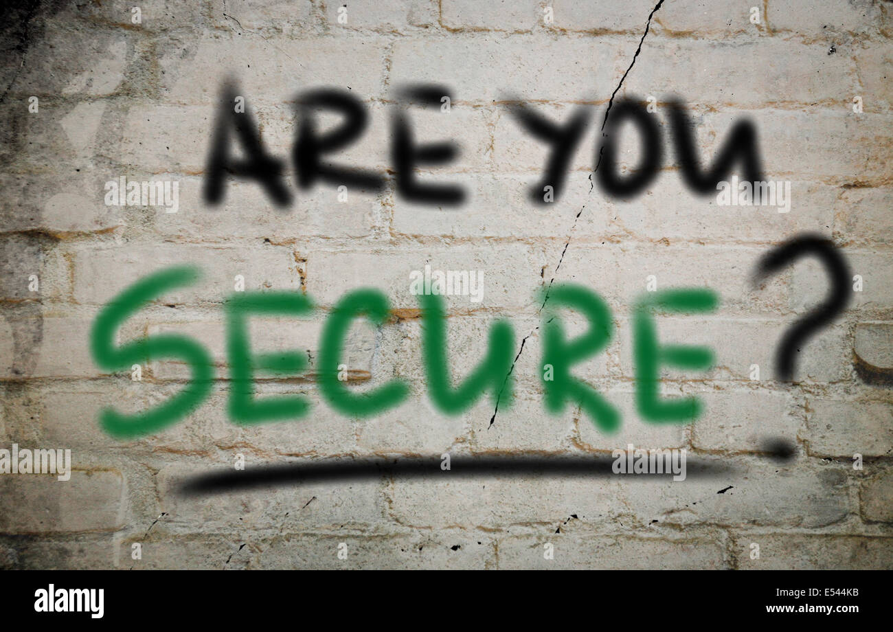Secure terms hi-res stock photography and images - Alamy