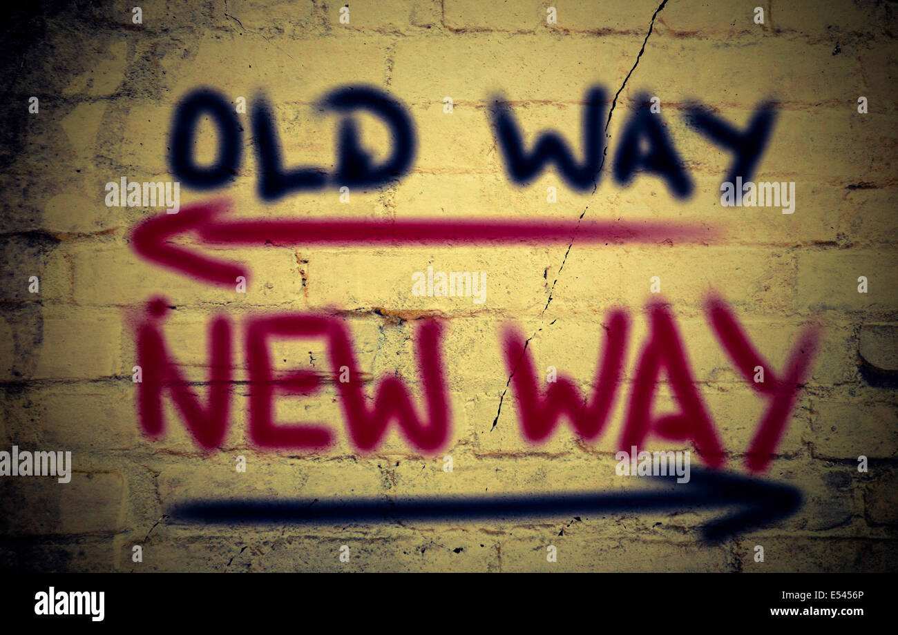 New way concept hi-res stock photography and images - Alamy