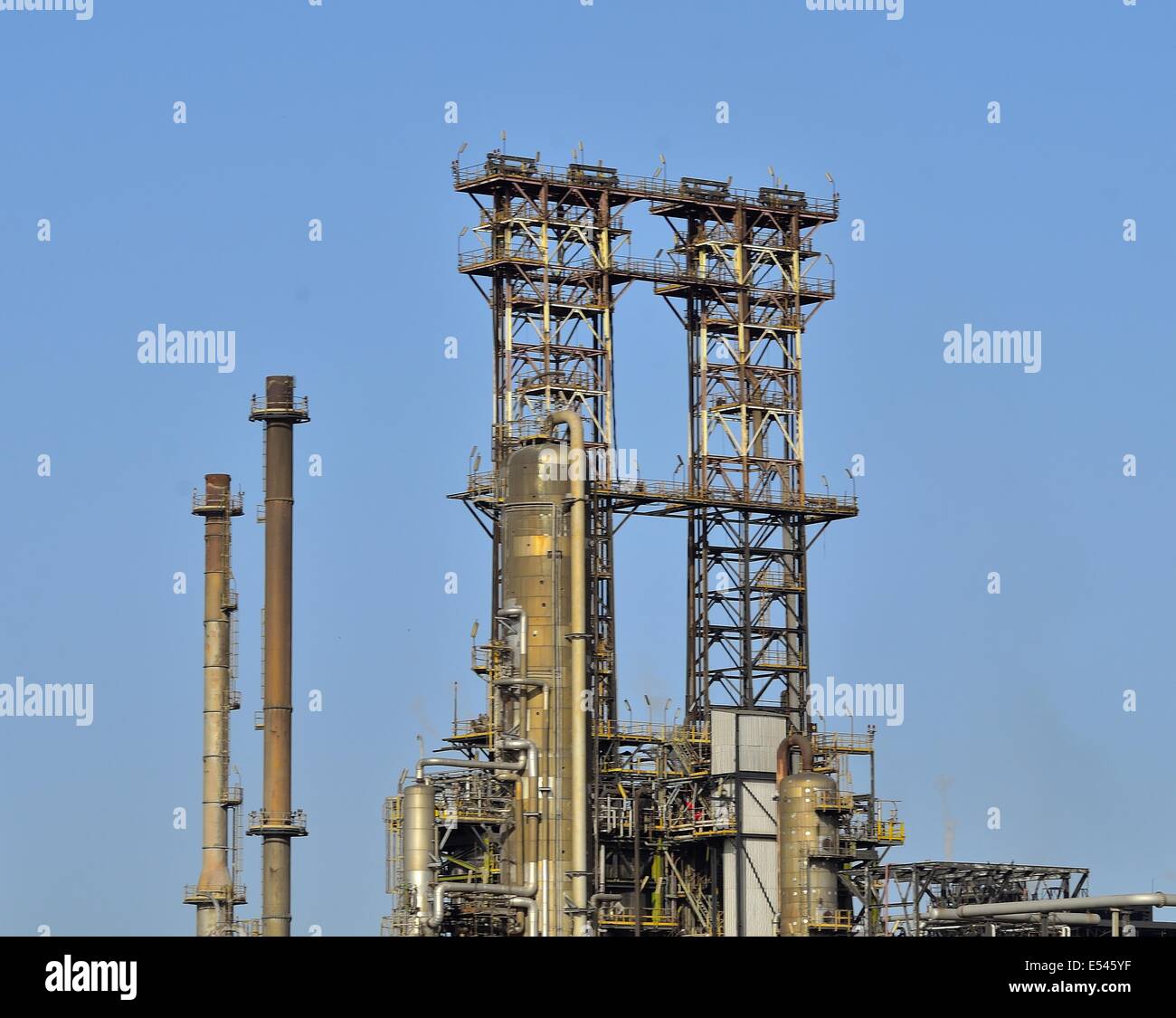 modern life, civilization, well-being, but also pollution and ...