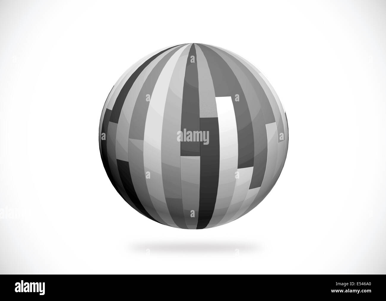 Abstract 3d sphere illustration for your design Stock Photo - Alamy