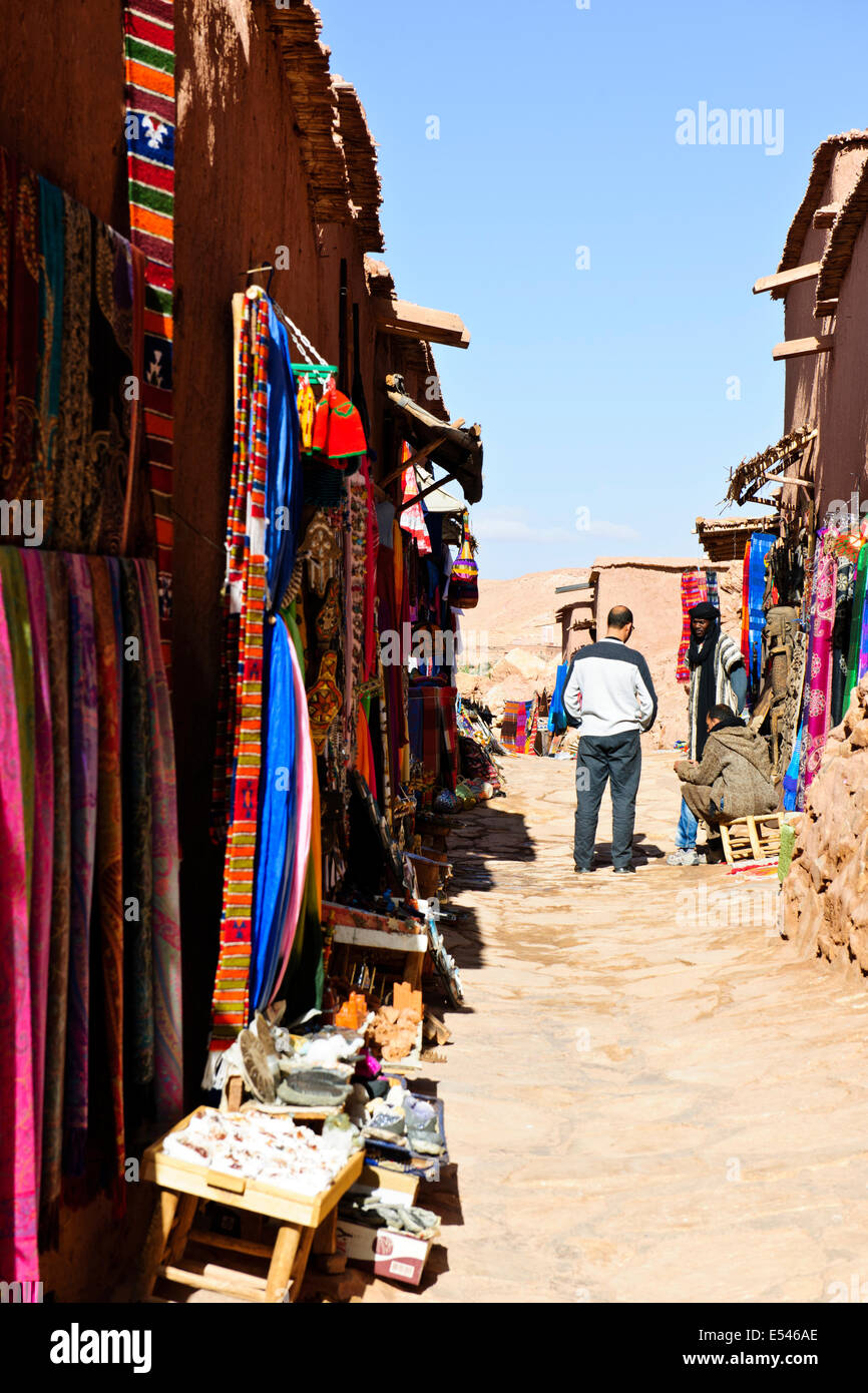 Aït Benhaddou,Ksar,Fortified City,Rurul Views from,Inner Antiques,Shops ...