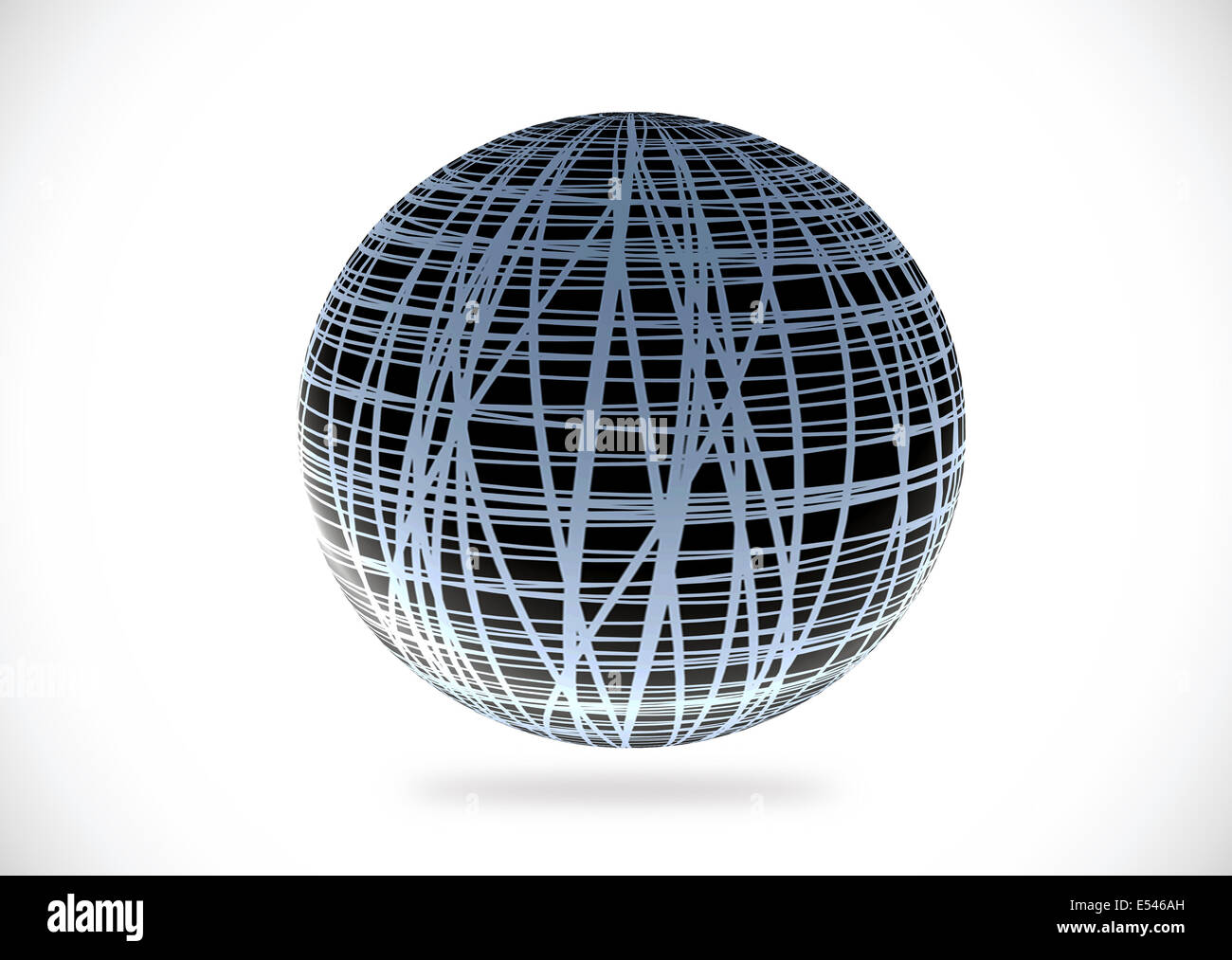 Abstract 3d sphere illustration for your design Stock Photo - Alamy