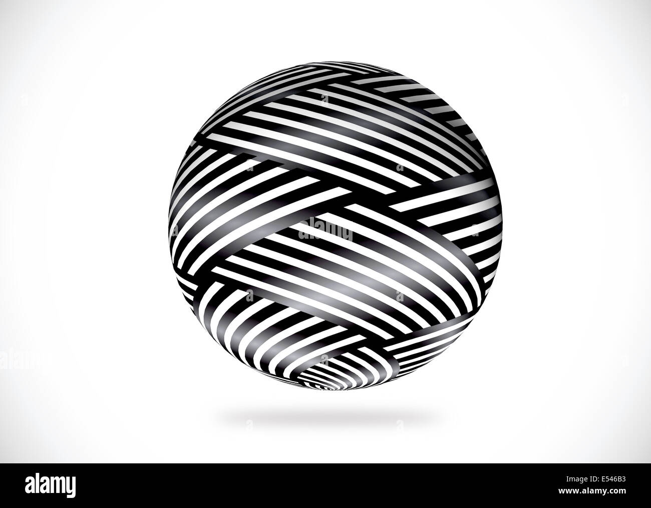 Abstract 3d sphere illustration for your design Stock Photo - Alamy