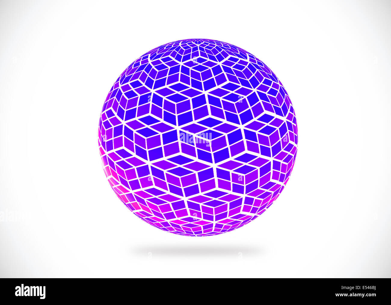Abstract 3d sphere illustration for your design Stock Photo - Alamy