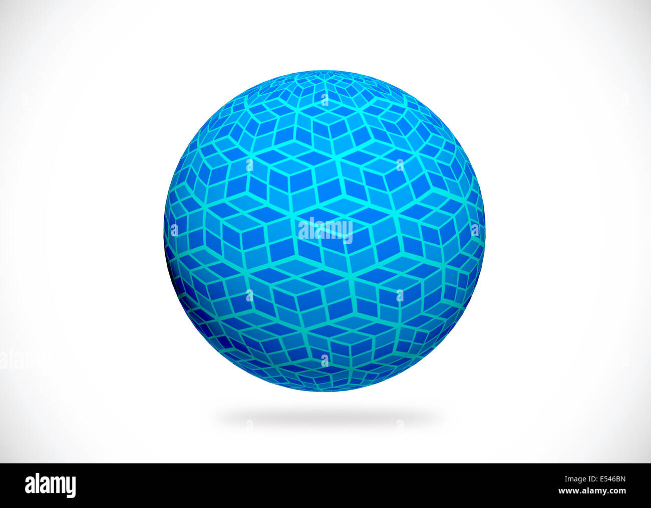 Abstract 3d sphere illustration for your design Stock Photo - Alamy