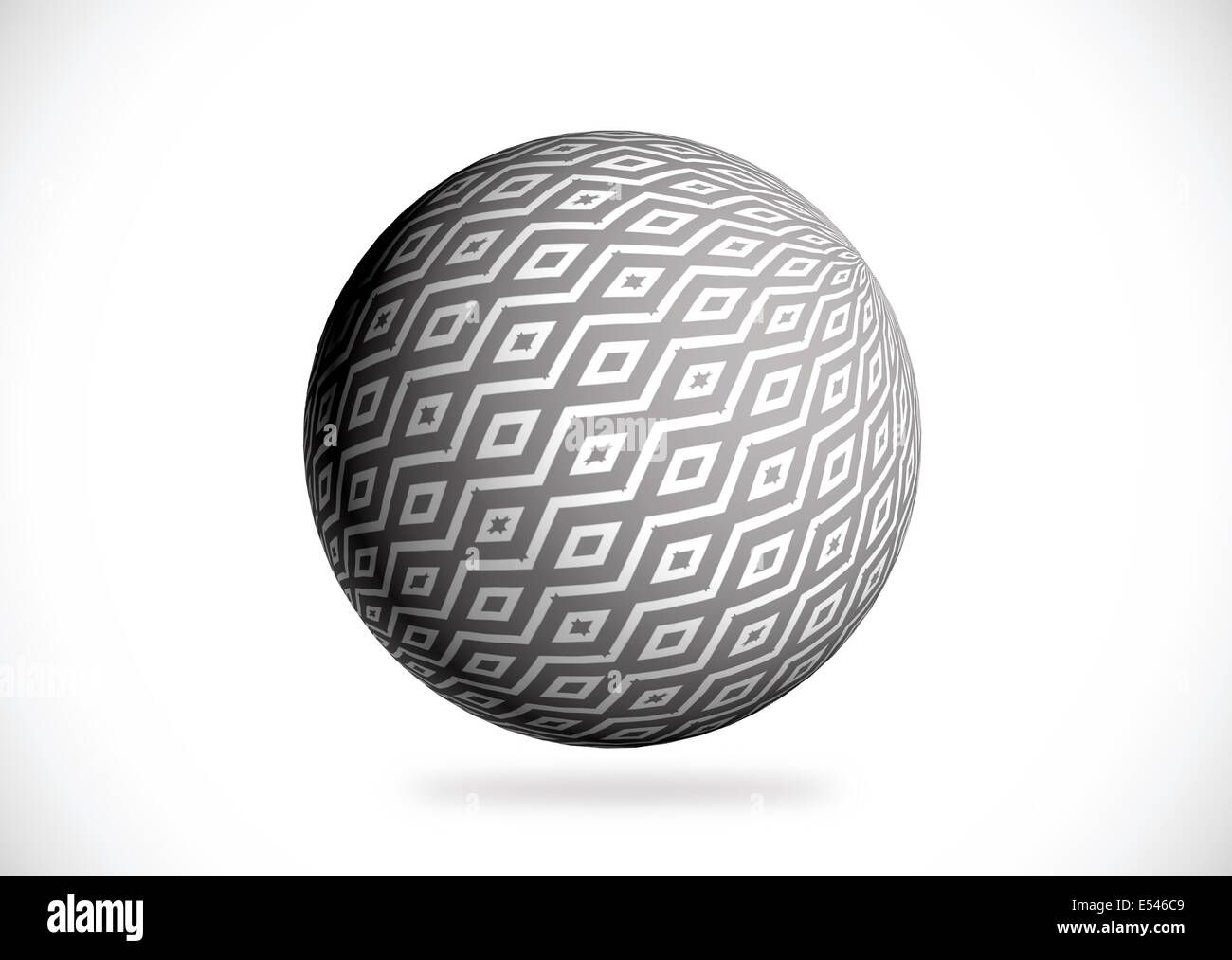 Abstract 3d sphere illustration for your design Stock Photo - Alamy