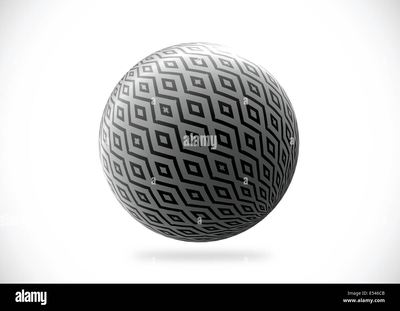 Abstract 3d sphere illustration for your design Stock Photo - Alamy