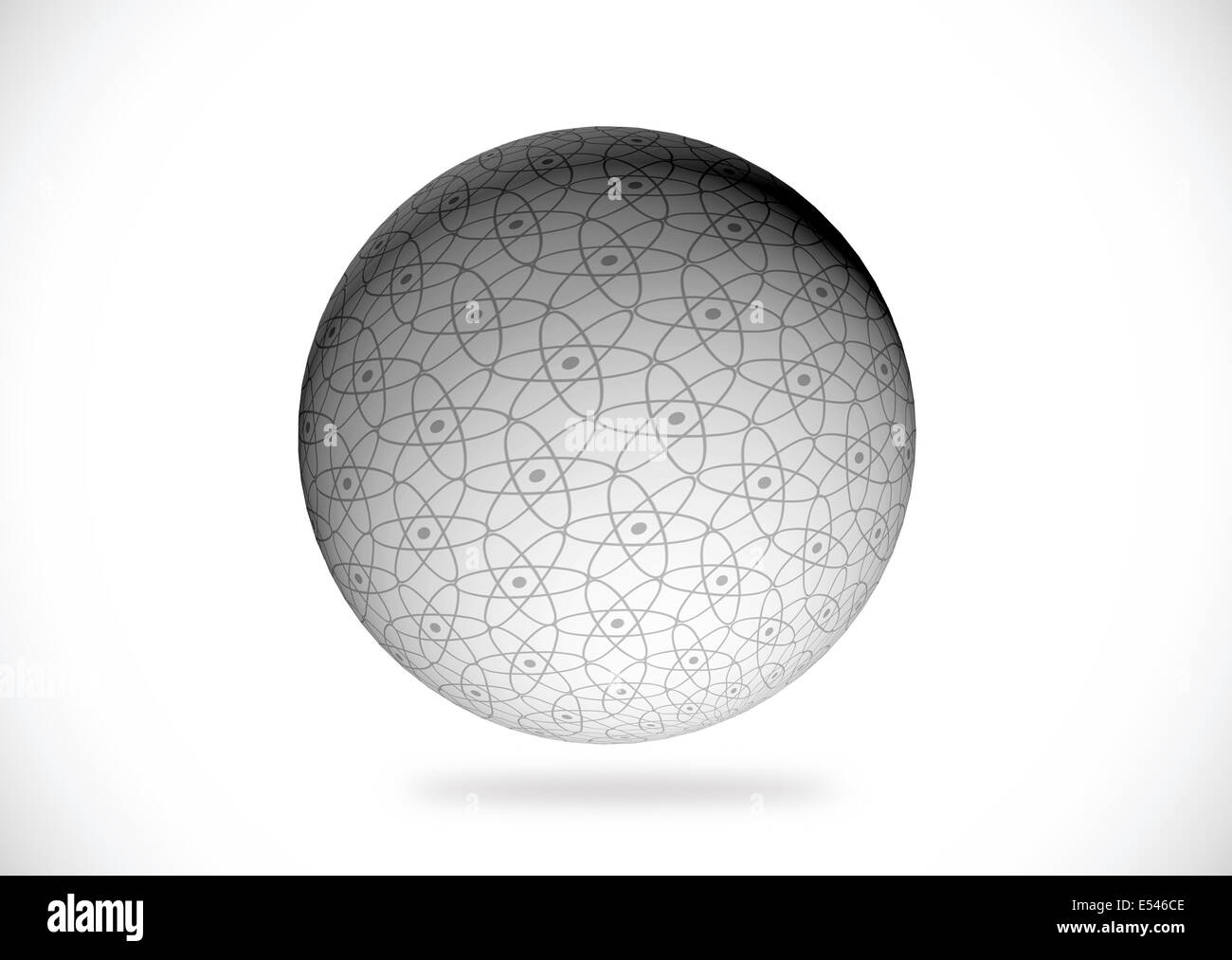 Abstract 3d sphere illustration for your design Stock Photo - Alamy
