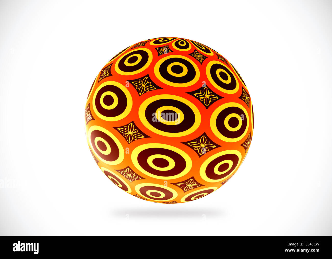 Abstract 3d sphere illustration for your design Stock Photo - Alamy