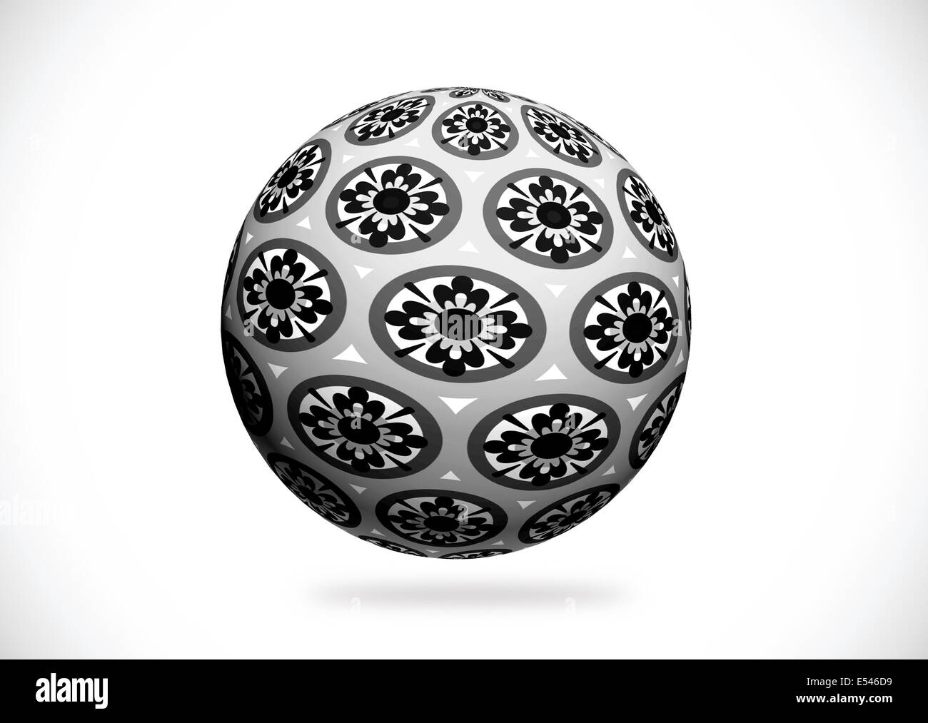 Abstract 3d sphere illustration for your design Stock Photo - Alamy