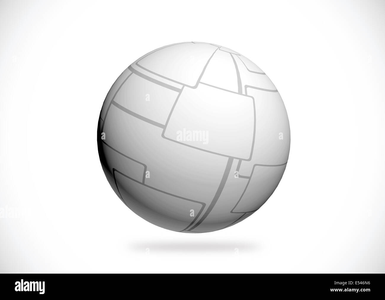 Abstract 3d sphere illustration for your design Stock Photo - Alamy