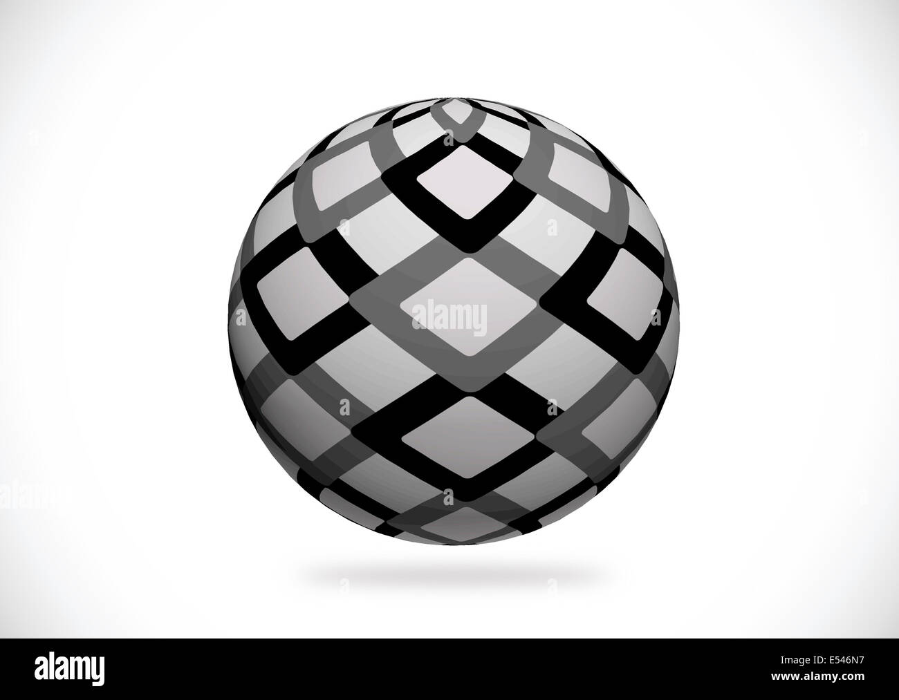 Abstract 3d sphere illustration for your design Stock Photo - Alamy