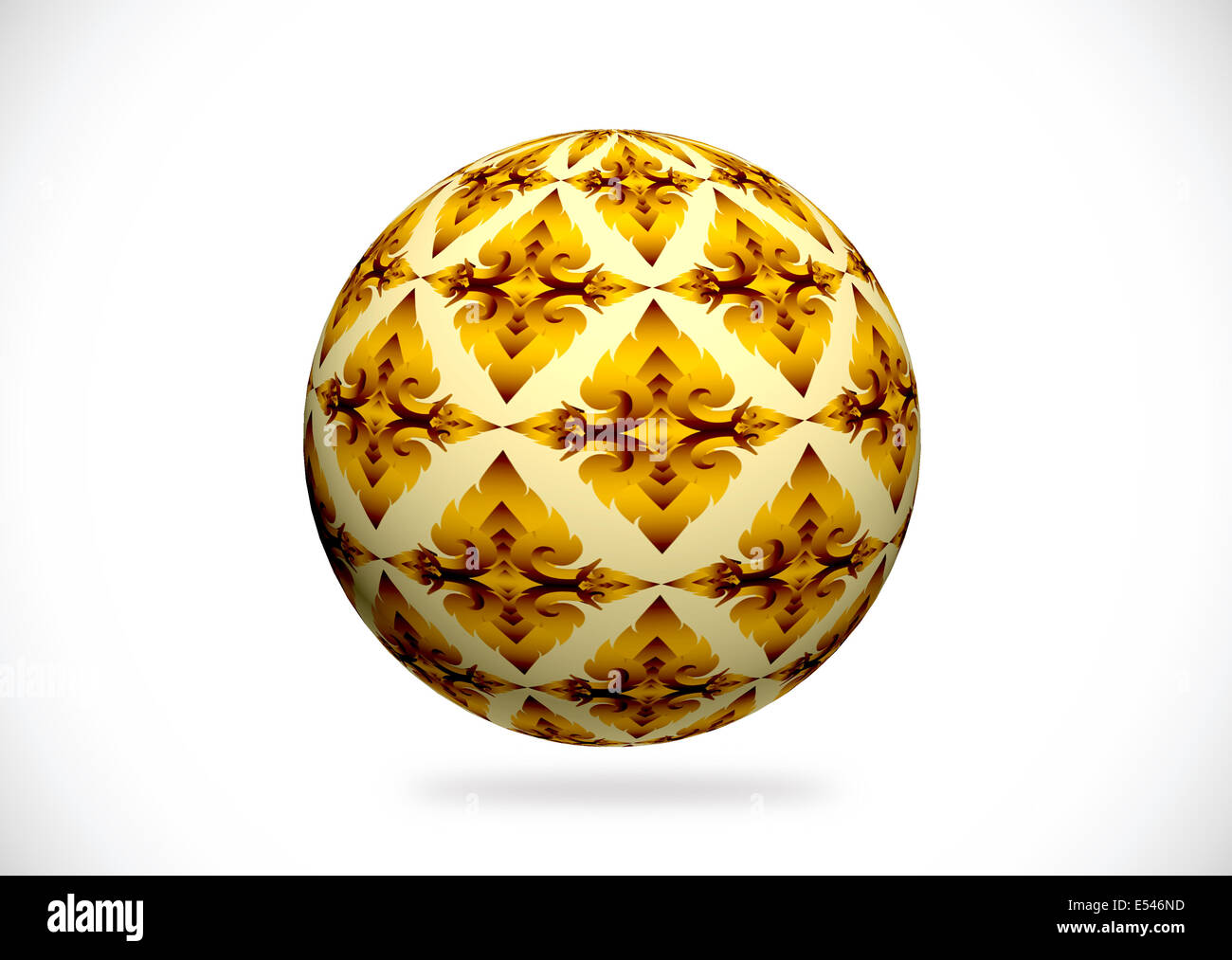Abstract 3d sphere illustration for your design Stock Photo - Alamy