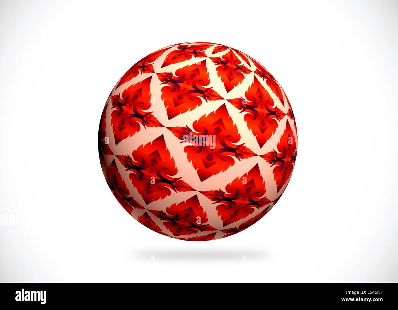 Abstract 3d sphere illustration for your design Stock Photo - Alamy