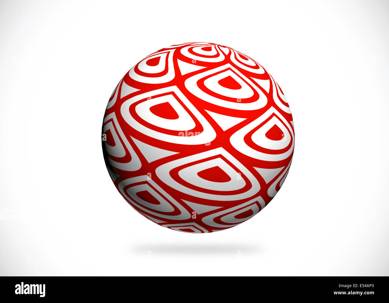 Abstract 3d sphere illustration for your design Stock Photo - Alamy