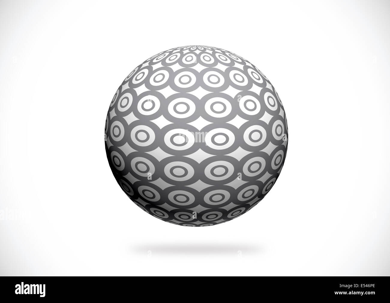 Abstract 3d sphere illustration for your design Stock Photo - Alamy