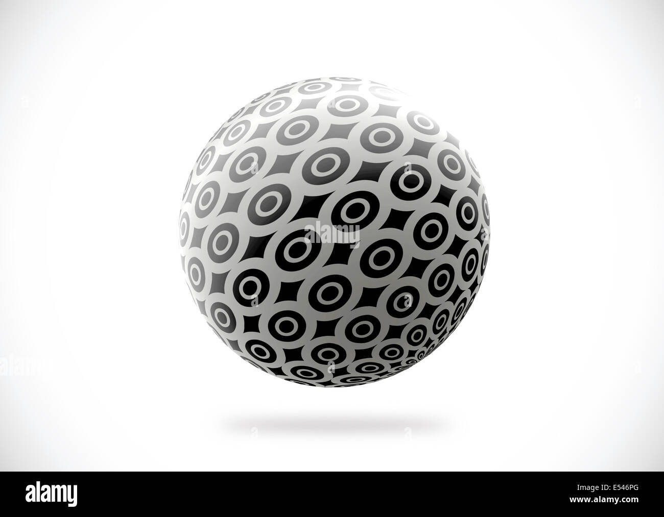 Abstract 3d sphere illustration for your design Stock Photo - Alamy