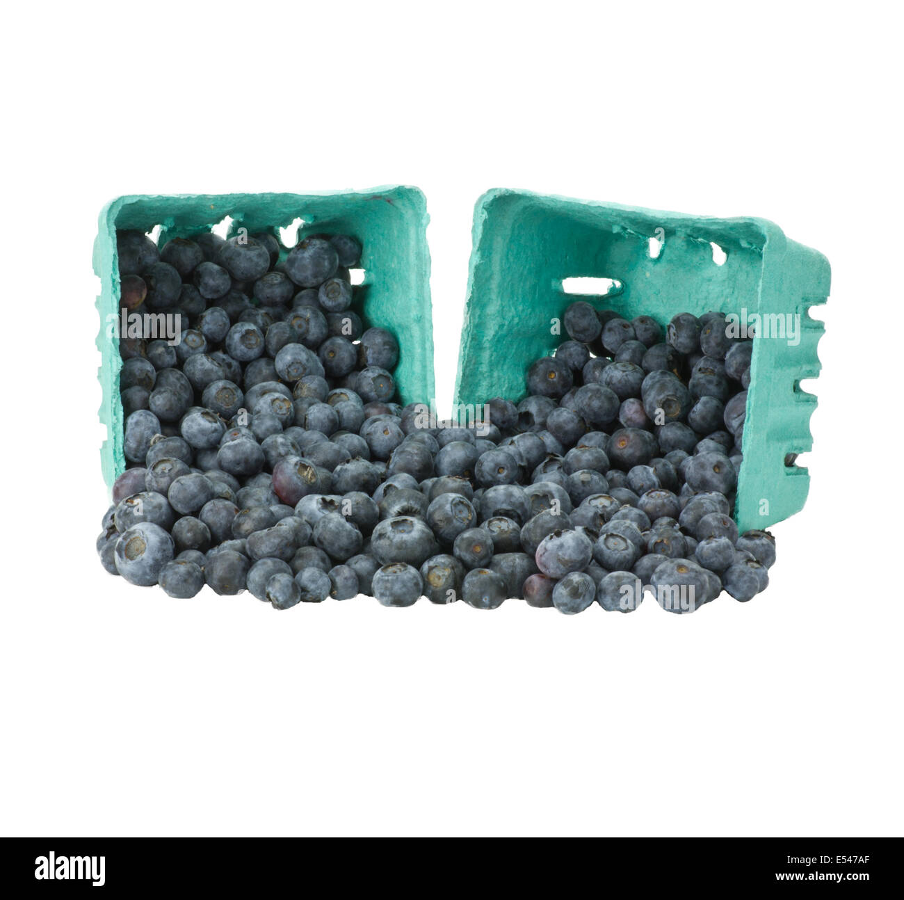 Blueberries farmers market Cut Out Stock Images & Pictures - Alamy