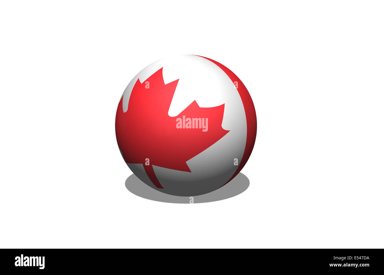 flag of Canada themes idea design Stock Photo - Alamy