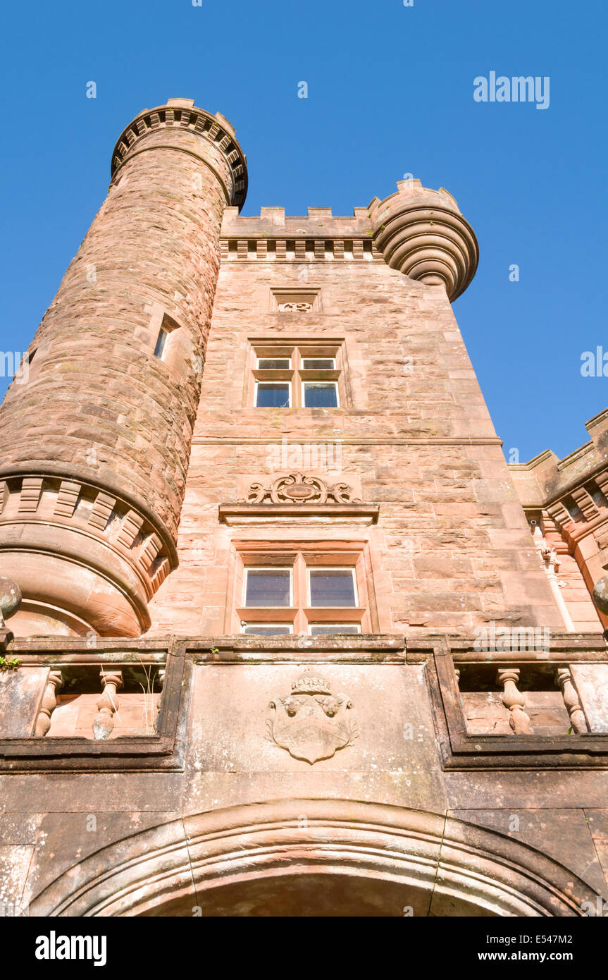Kinloch Castle, former hunting lodge of the Lancashire industrialist ...