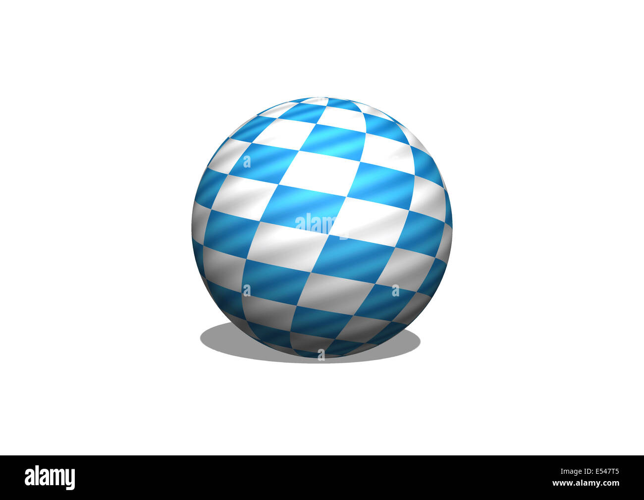 Sphere 3d Checkered Flag Racing Ball Stock Photo - Alamy