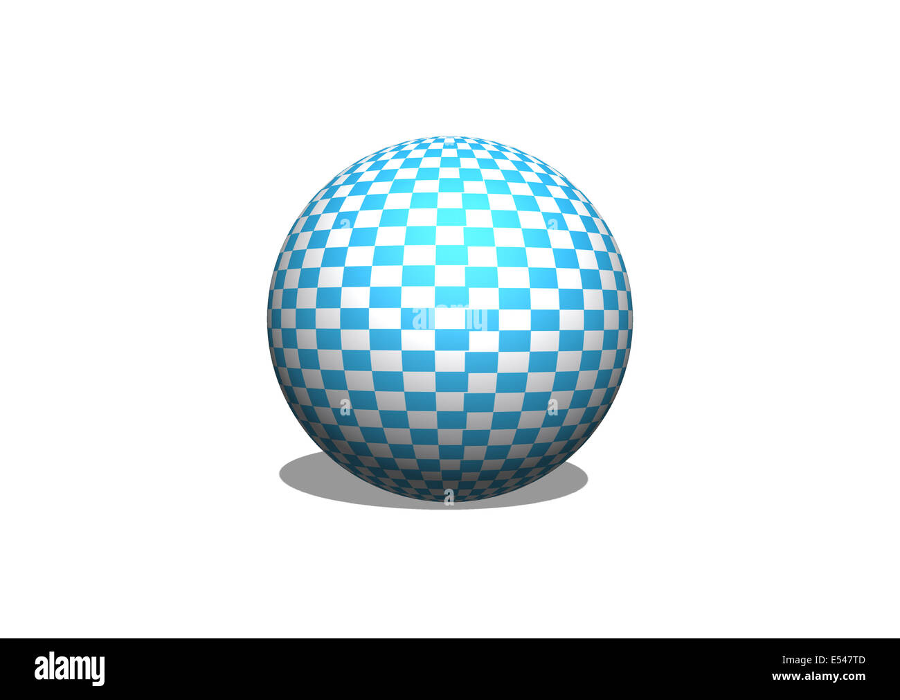 Sphere 3d Checkered Flag Racing Ball Stock Photo - Alamy
