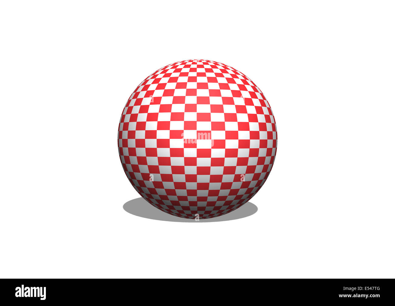 Sphere 3d Checkered Flag Racing Ball Stock Photo - Alamy