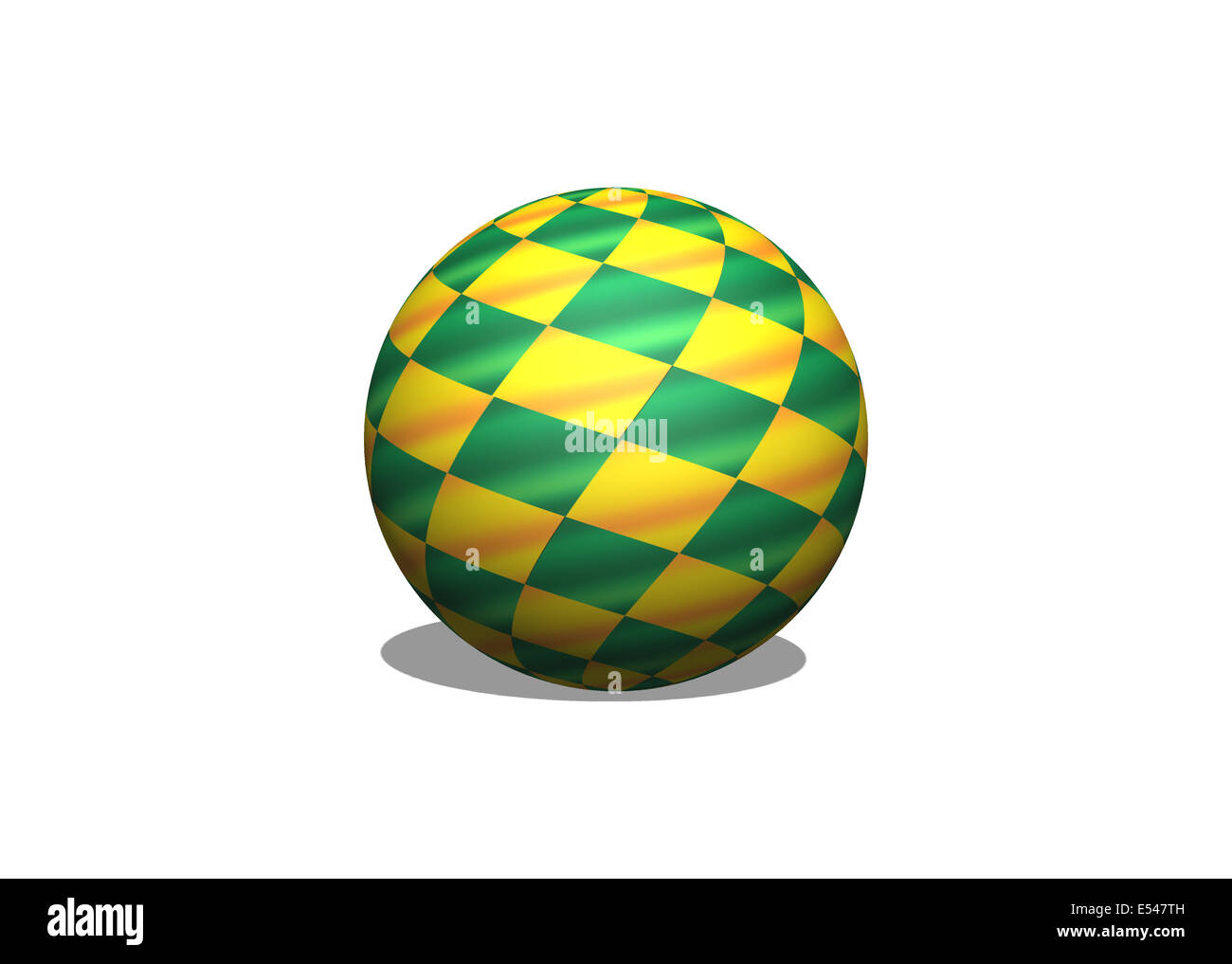 Sphere 3d Checkered Flag Racing Ball Stock Photo - Alamy