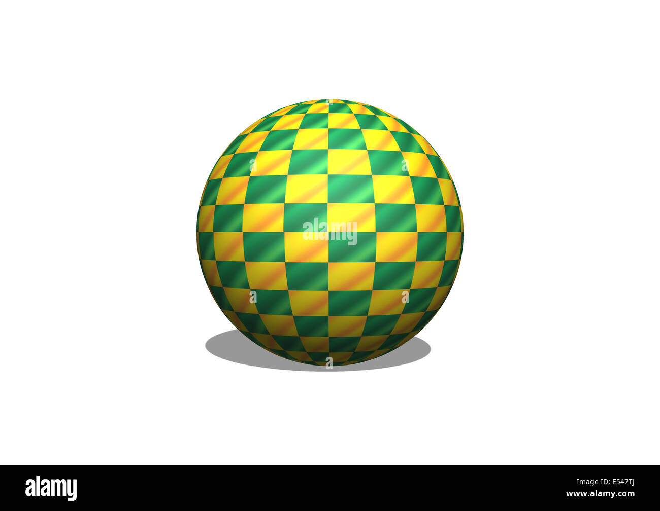 Sphere 3d Checkered Flag Racing Ball Stock Photo - Alamy