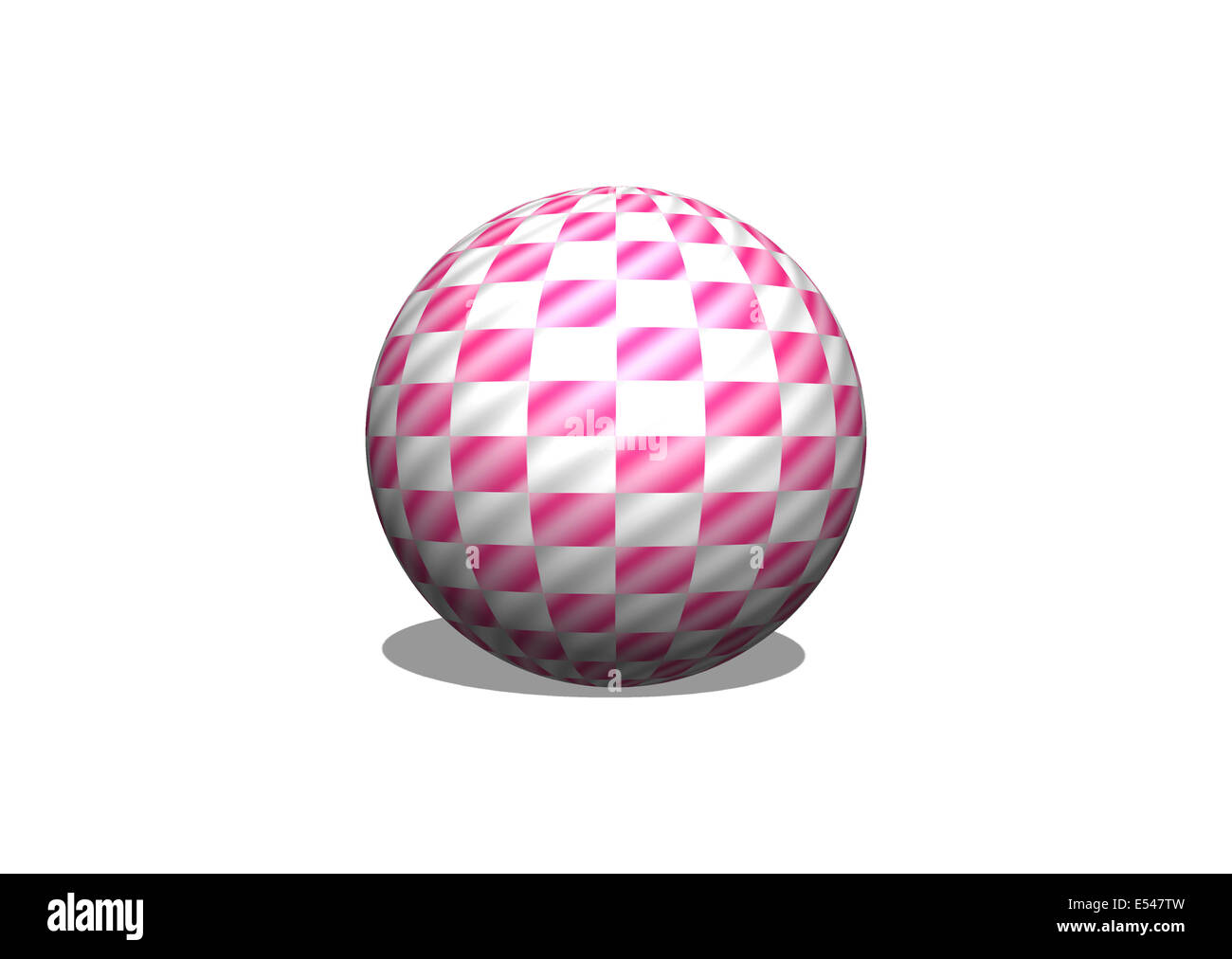 Sphere 3d Checkered Flag Racing Ball Stock Photo - Alamy